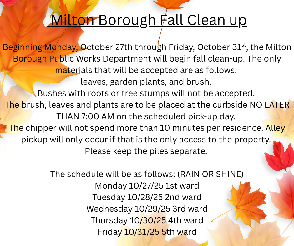 Welcome - Milton Borough