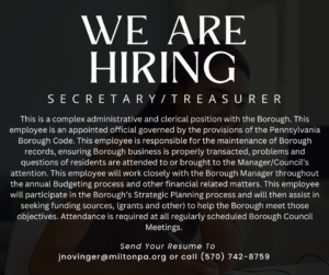 Welcome - Milton Borough